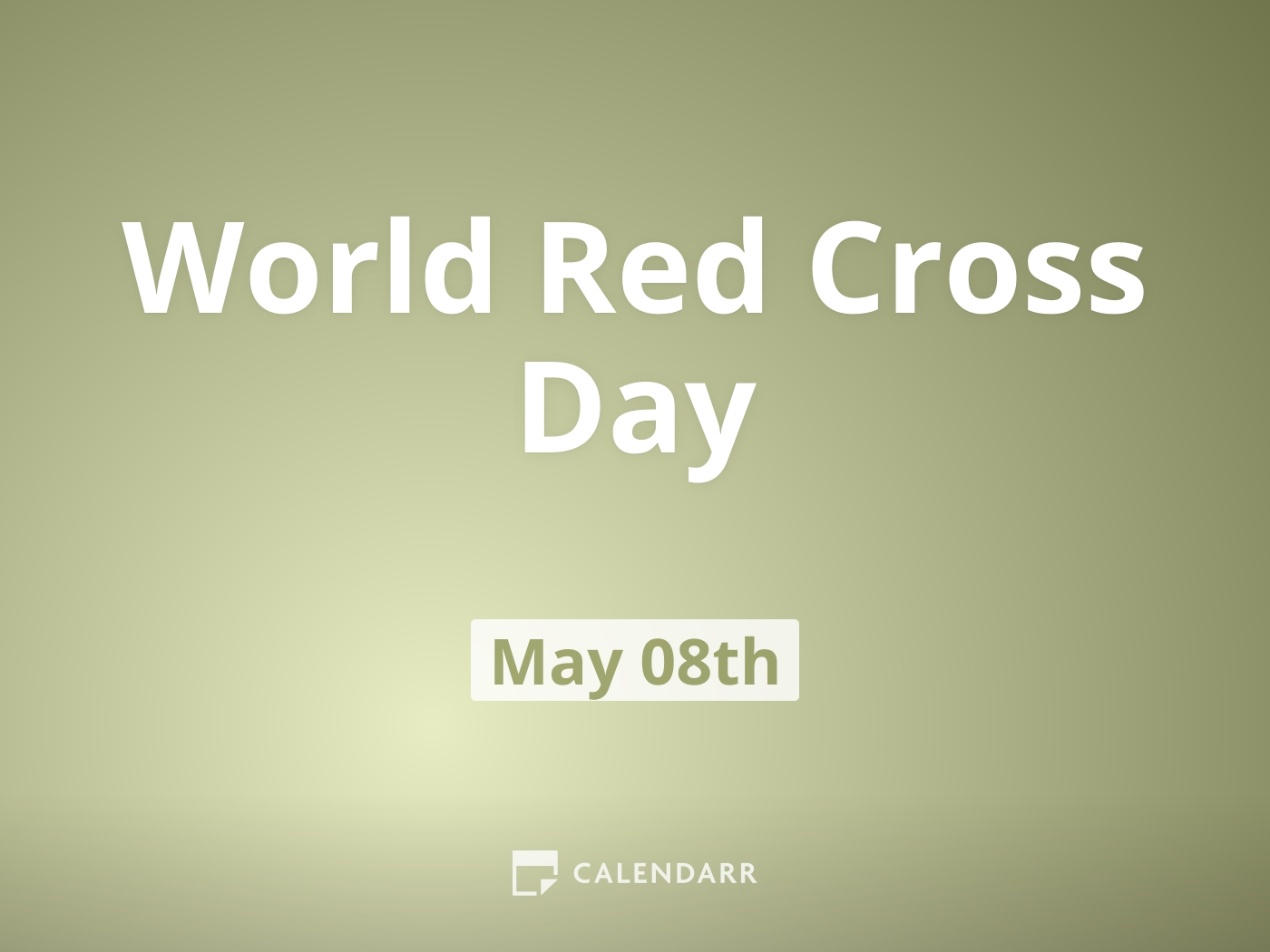 World Red Cross Day Honors Humanitarian Efforts On May 8 - Calendarr