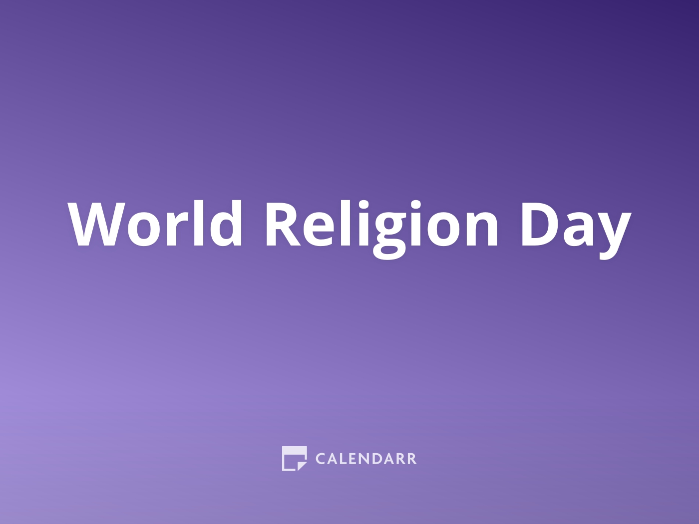 On World Religion Day, Learn The Principles Of Different Religions ...