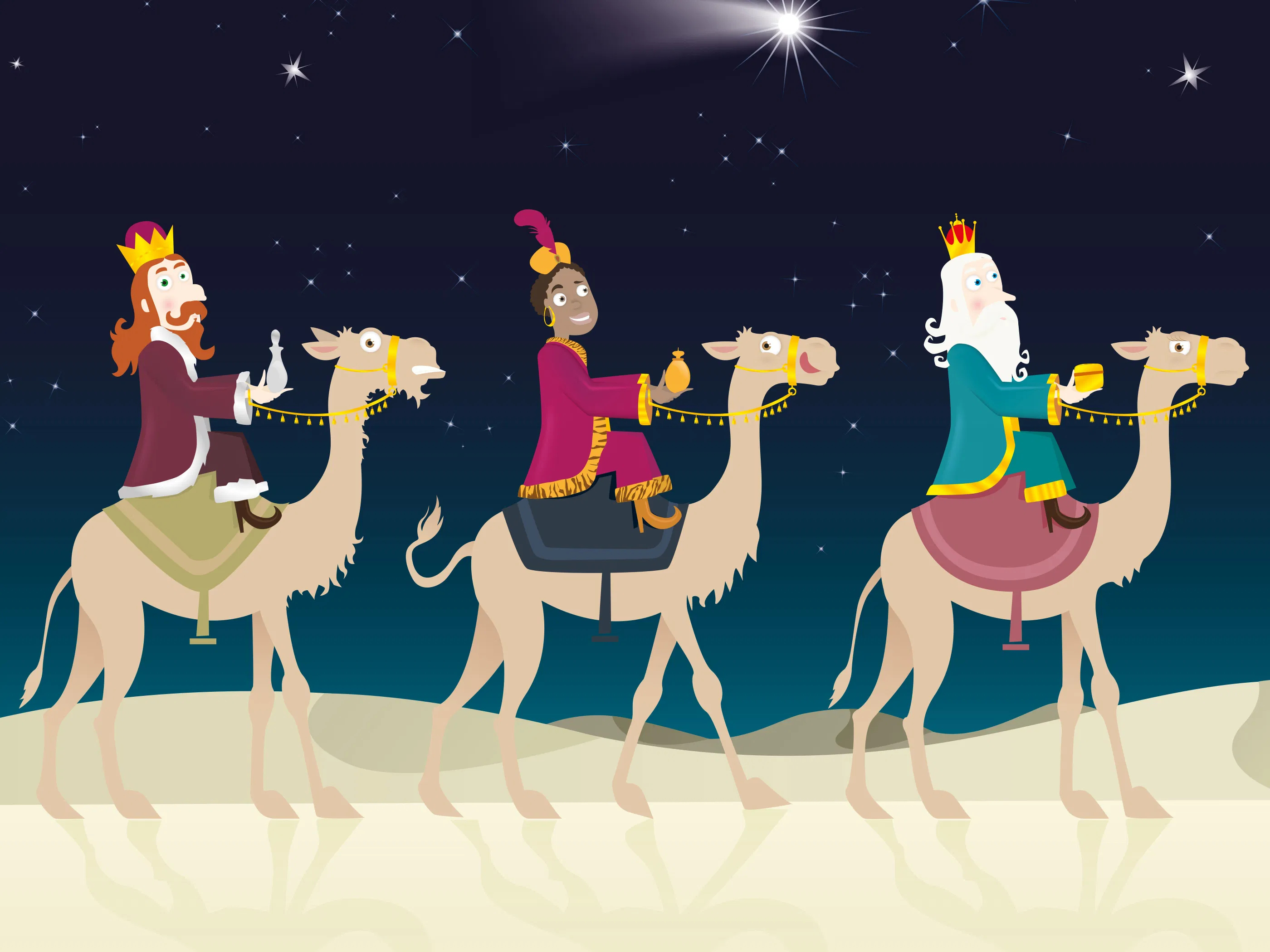 El Dia De Los Reyes Magos Había Una Vez Tres Reyes Magos…
