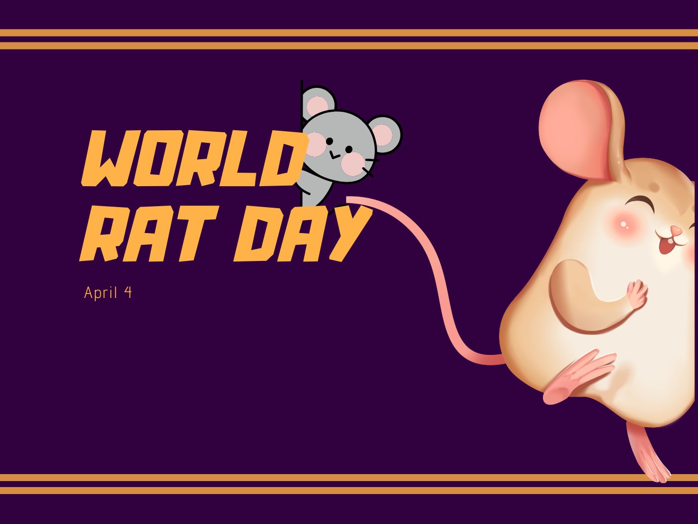 World Rat Day On April 4 Honors One Of The Oldest Mammals - Calendarr