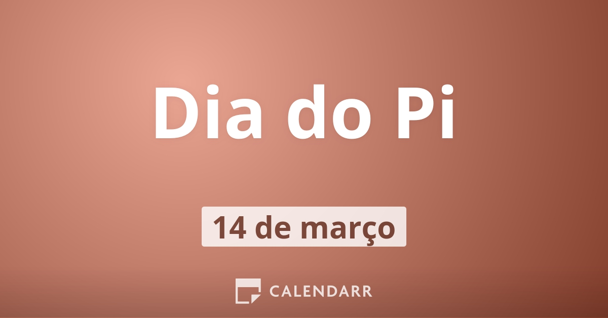 Dia do Pi