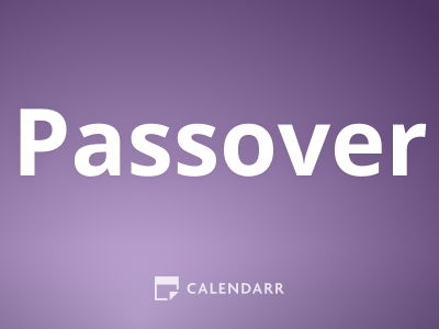 Passover | April 15 - Calendarr