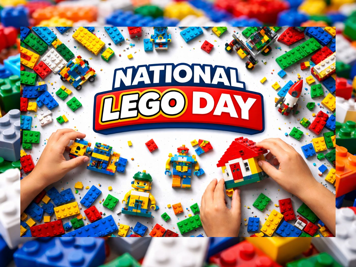 It Is National LEGO Day, So Brick By Brick, Play, Build, Repeat ...