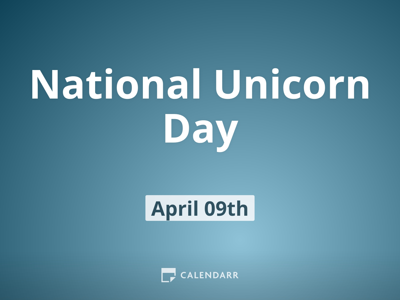 National Unicorn Day | April 9 - Calendarr