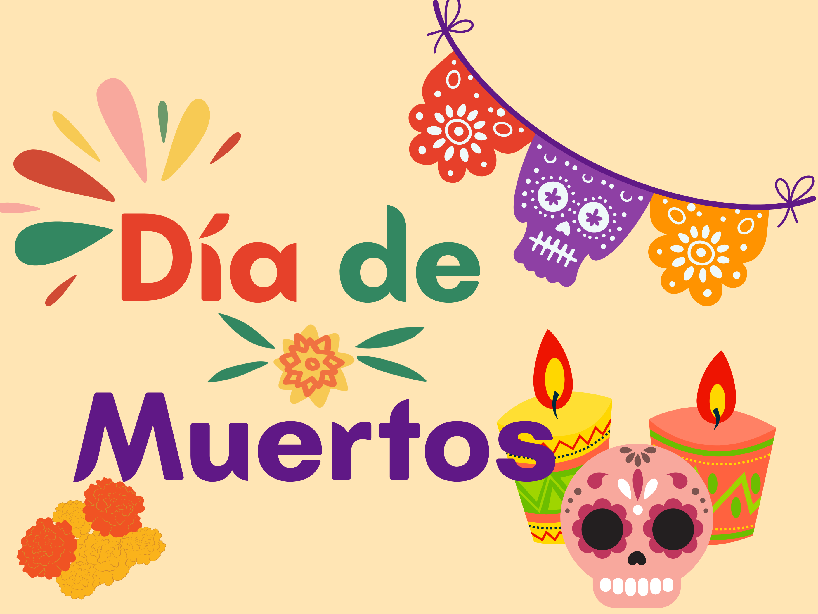 Tradicion De Dia De Muertos 2 De Noviembre Dia De Desfile Del Día De