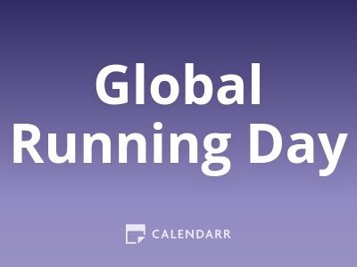 Global Running Day | June 7 - Calendarr