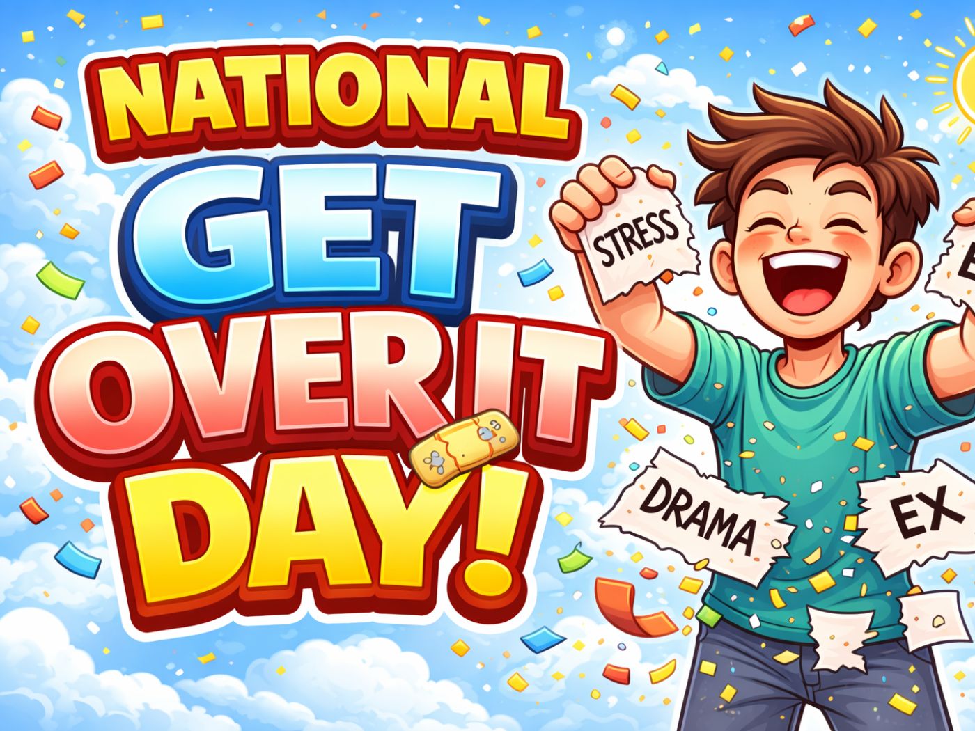 National Get Over It Day | March 9 | Let Go And Move On - Calendarr