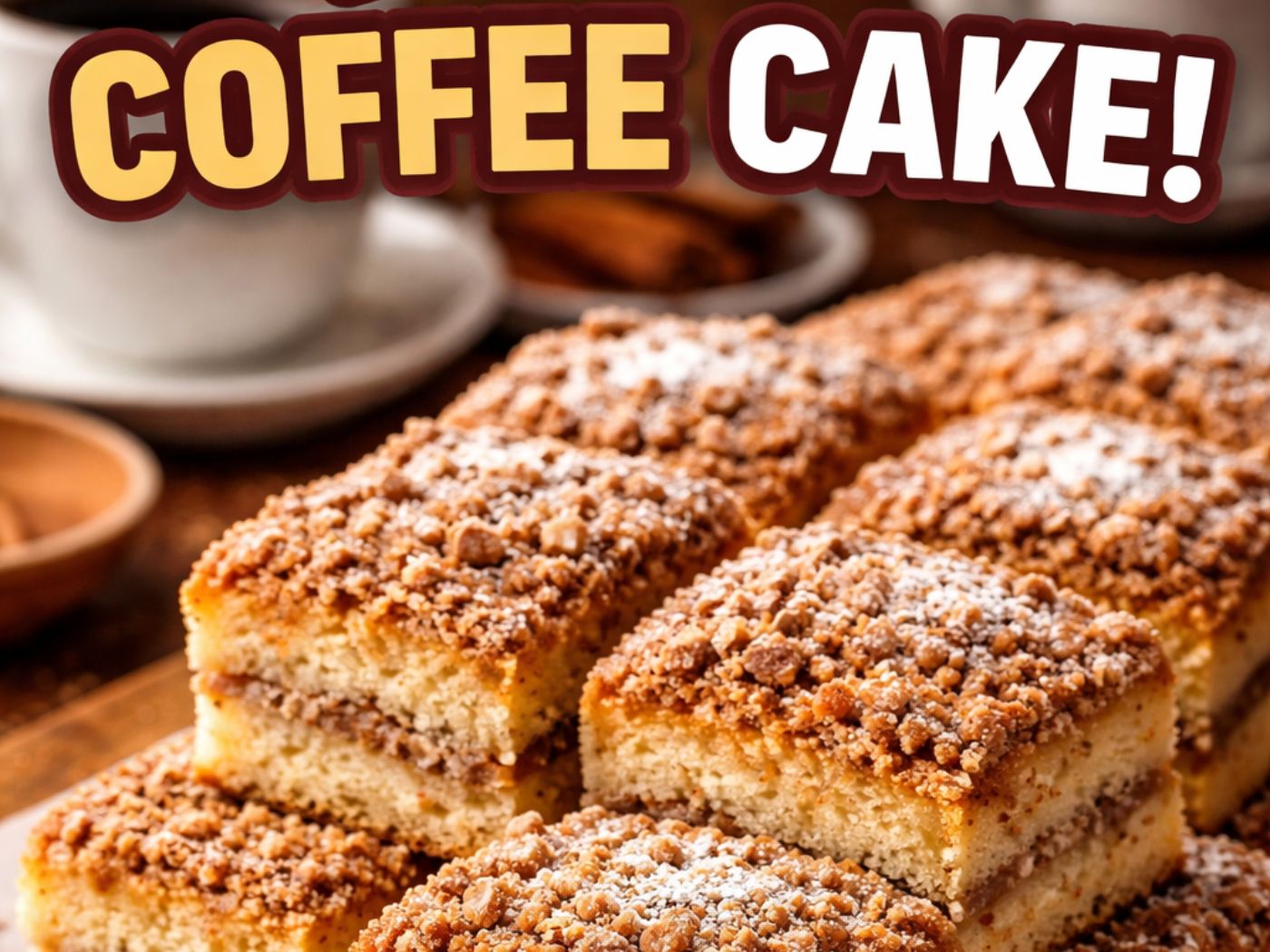 National Coffee Cake Day | April 7 - Calendarr