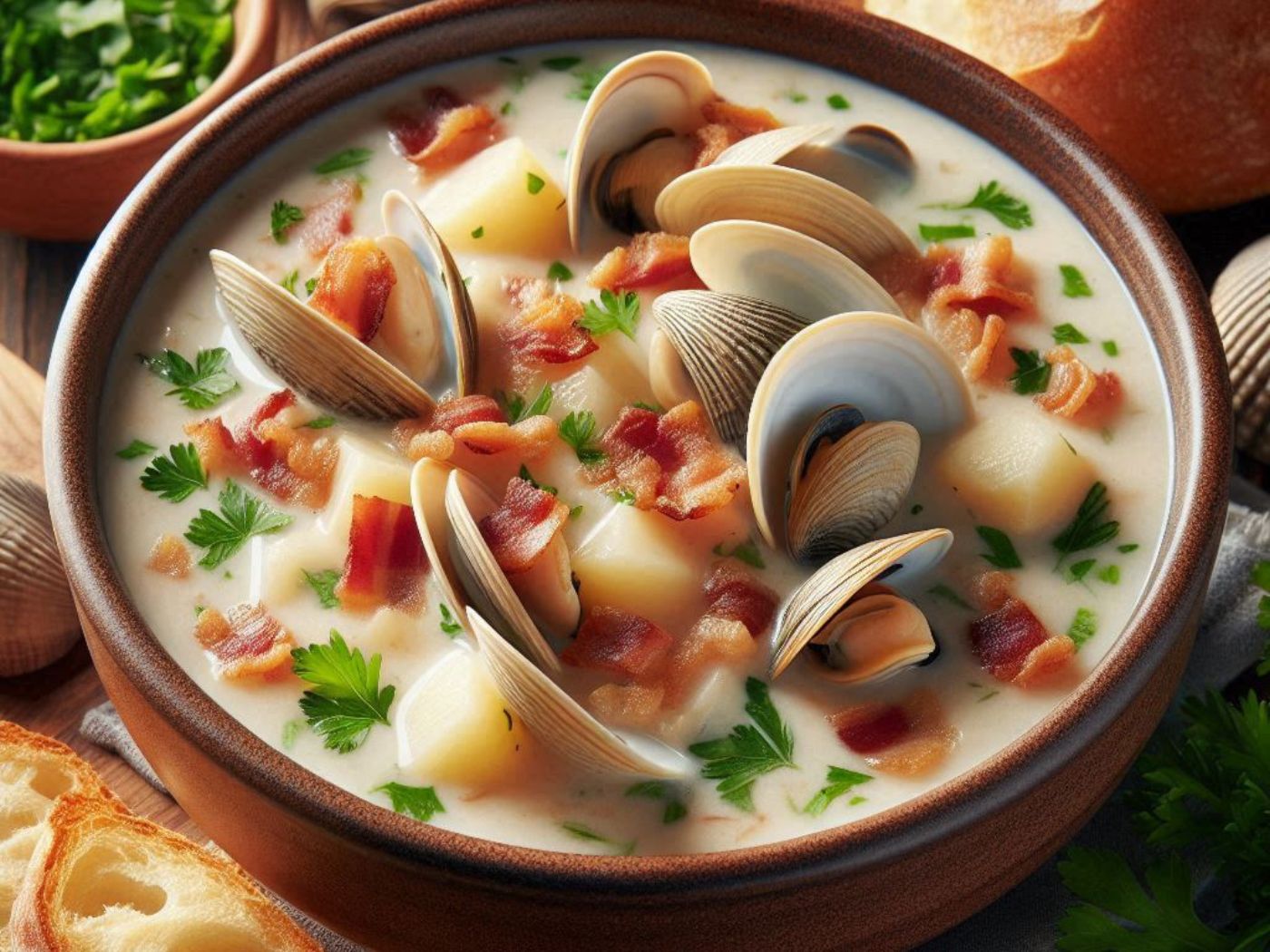Grab A Spoon And Enjoy A Heart Bowl On National Clam Chowder Day ...