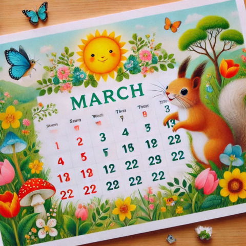 Countdown to 1 March - Calendarr