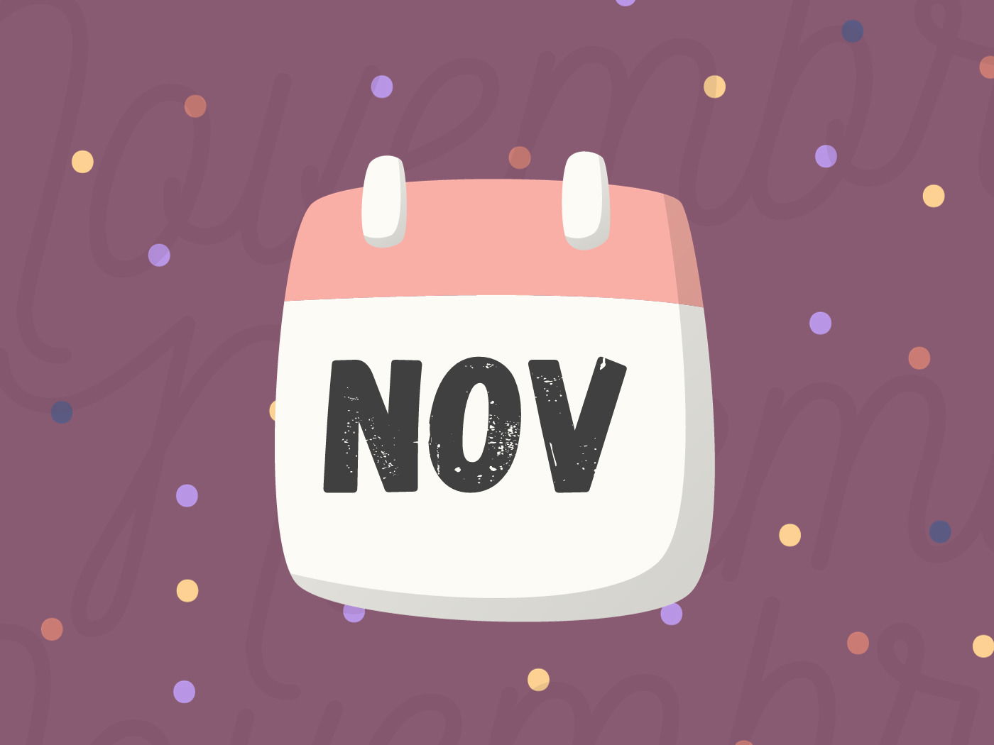 Novembro (mês 11) - Calendarr