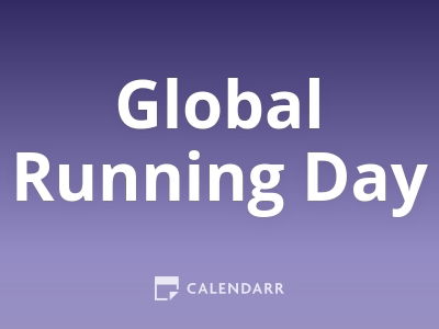 Global Running Day | June 1 - Calendarr