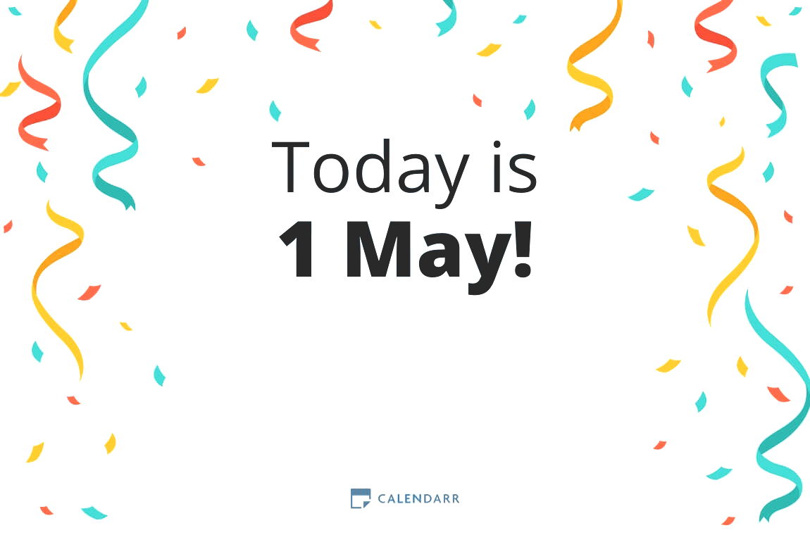 How many days until 1 May - Calendarr