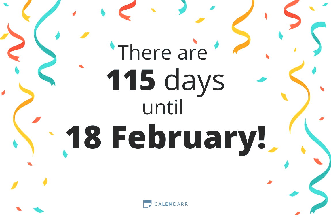 How many days until 18 February - Calendarr