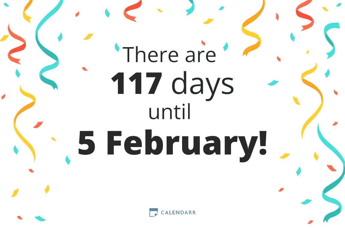 How many days until 5 February - Calendarr