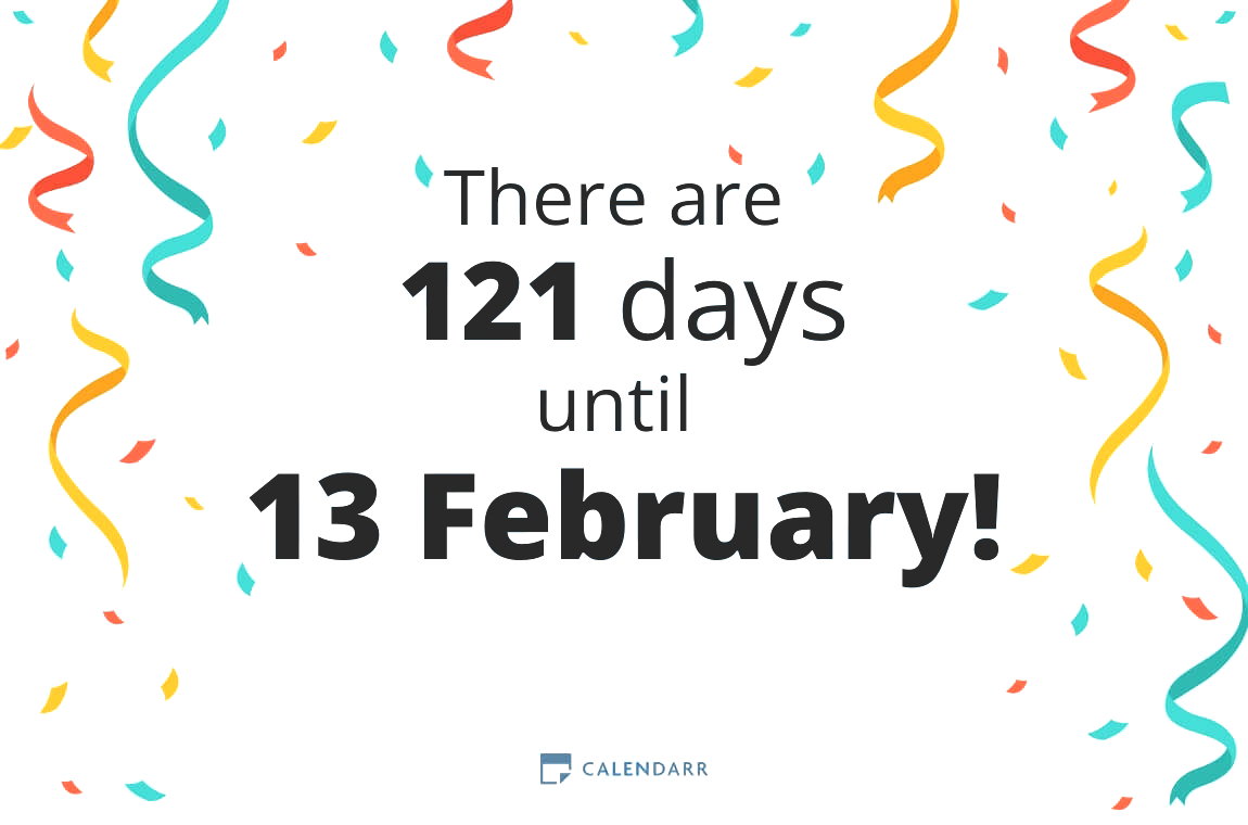 How many days until 13 February - Calendarr