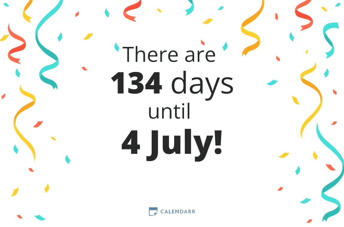 How many days until 4 July - Calendarr