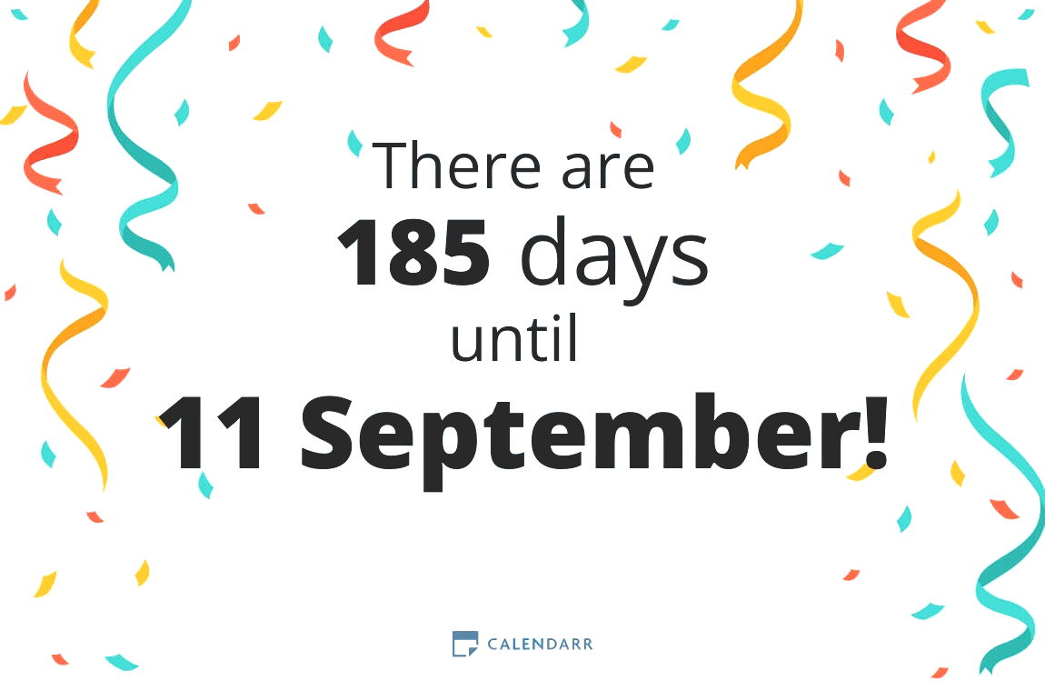 How many days until 11 September - Calendarr
