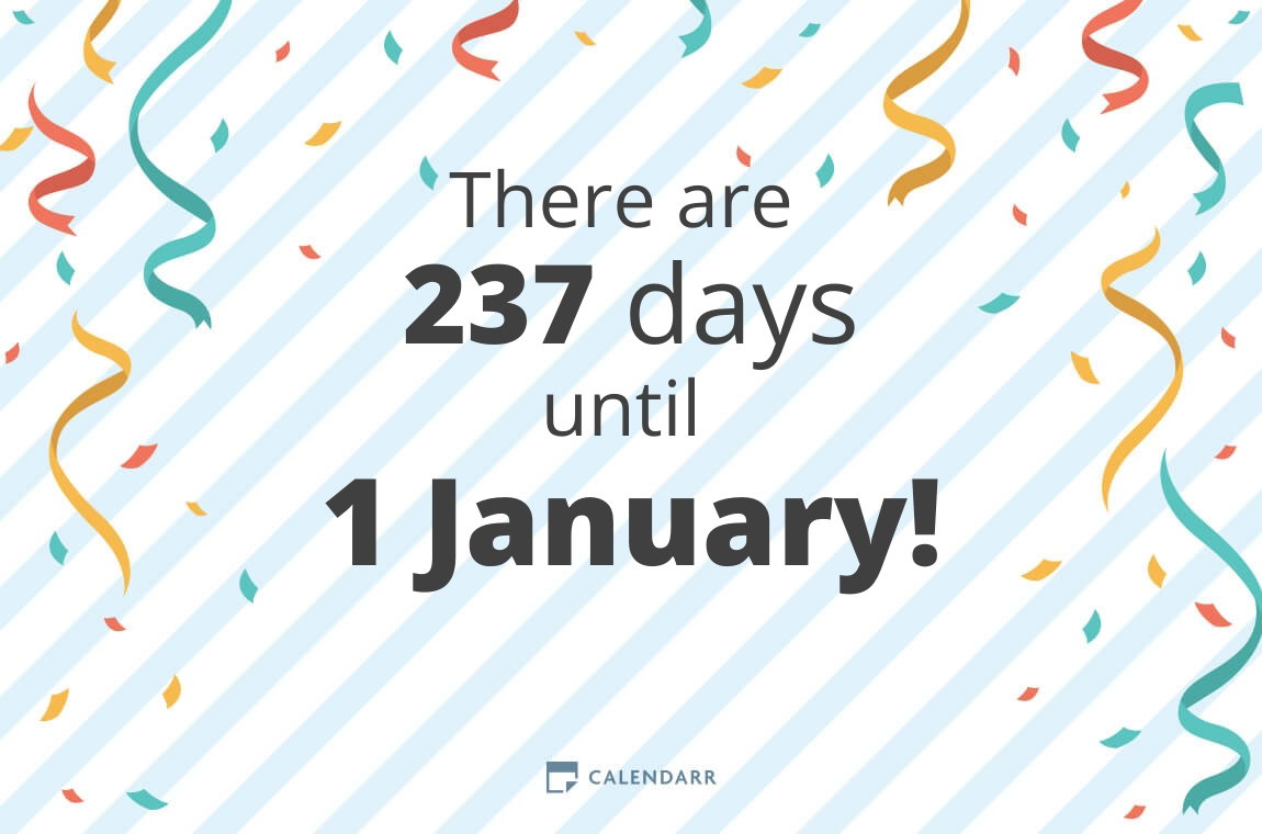 How Many Days Until 1 January Calendarr How Many Days Until 1 January Calendarr