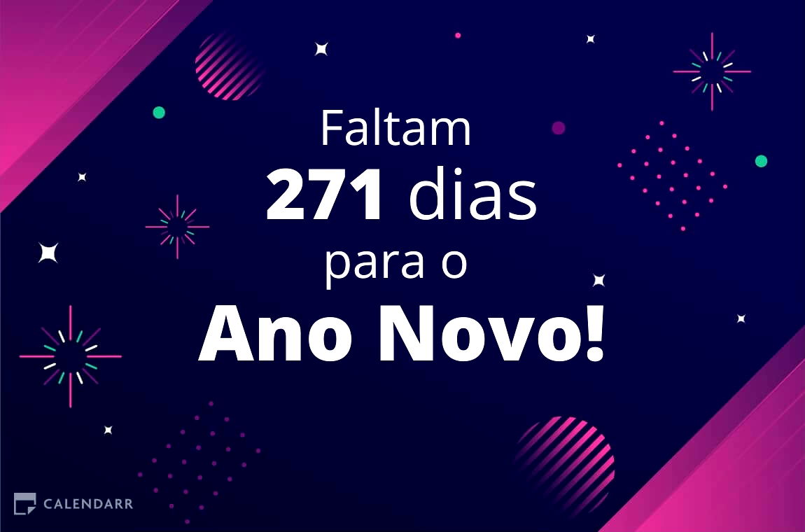 Descubra quantos dias faltam para o Ano Novo - Calendarr