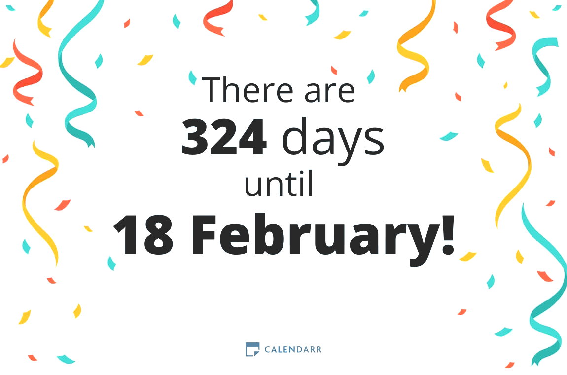 How many days until 18 February - Calendarr