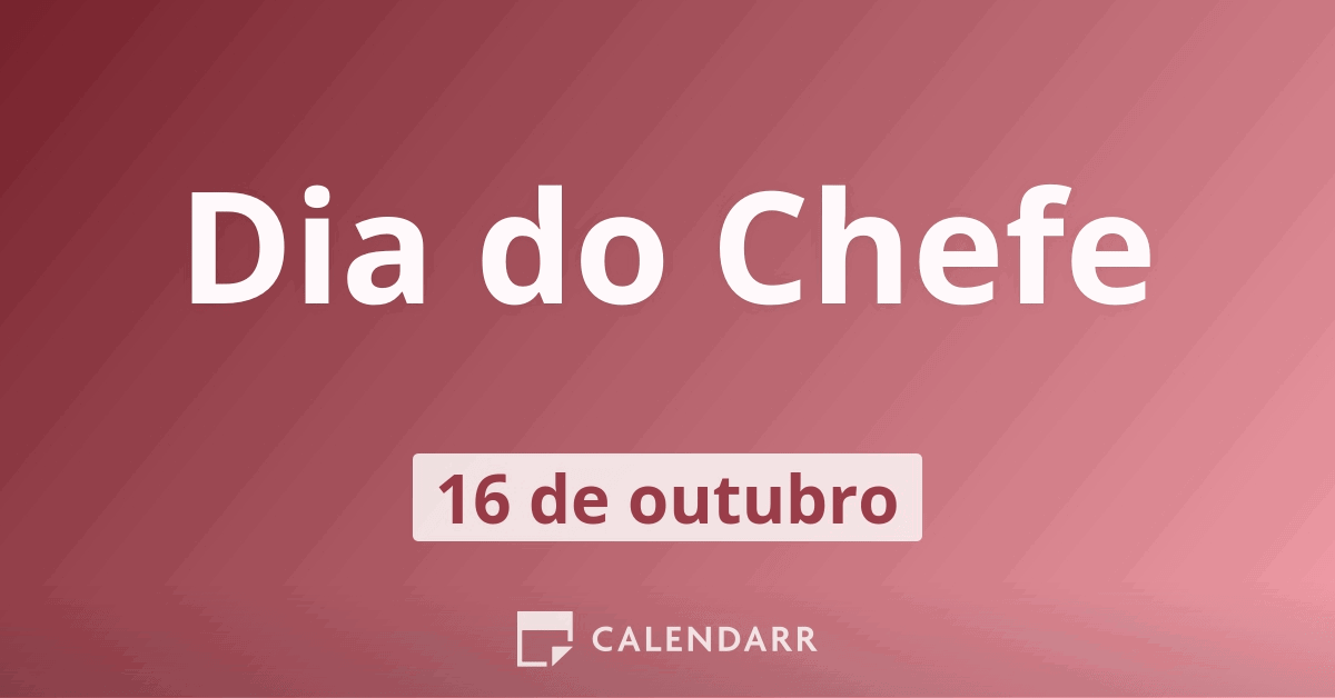 Dia do Chefe