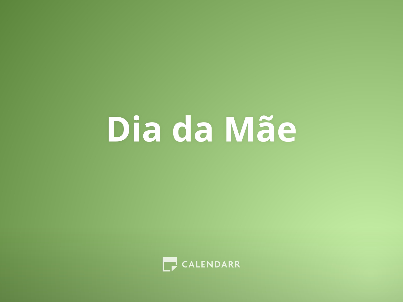 Dia da Mãe | 5 de maio de 2019