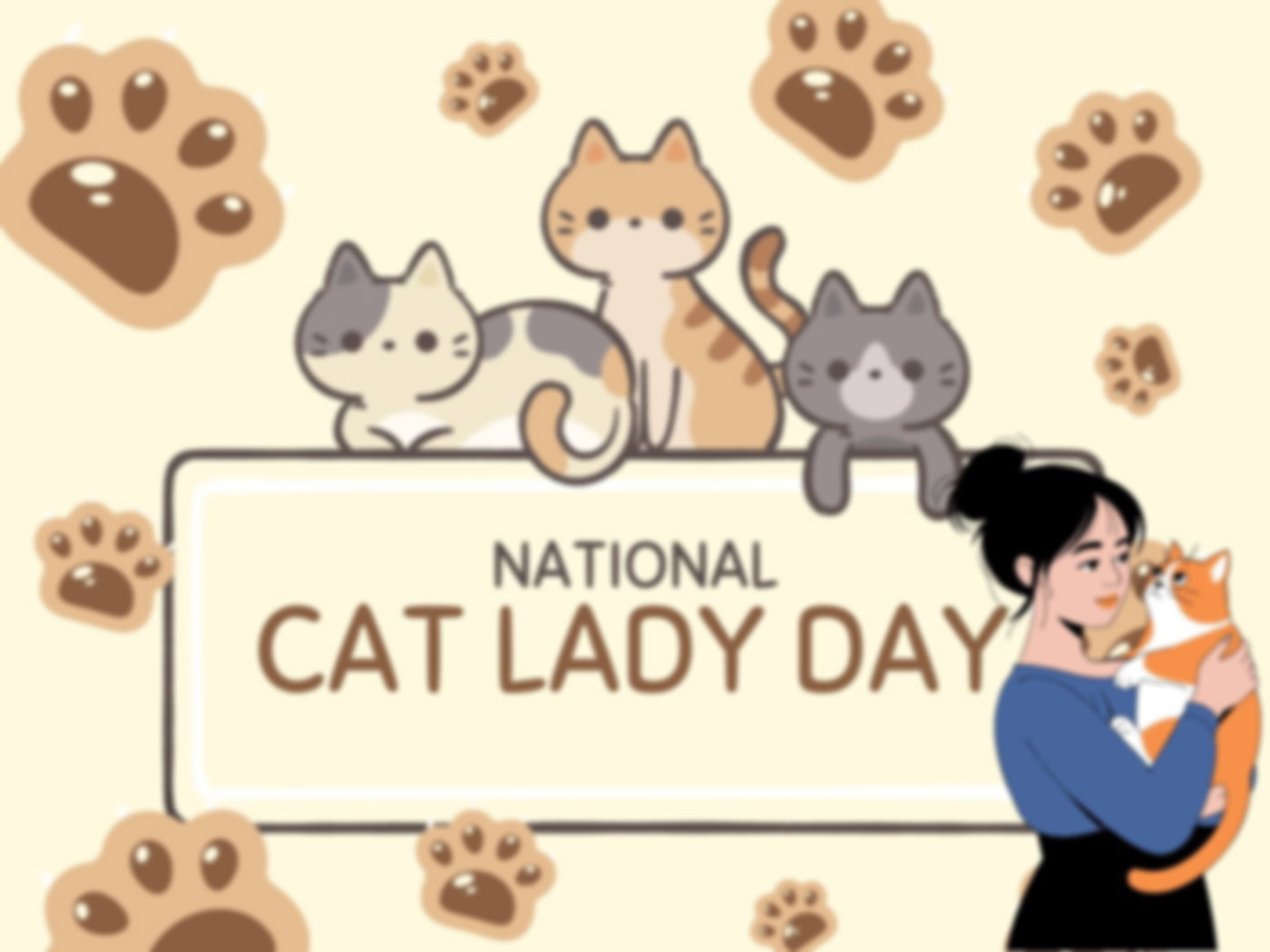 National Cat Lady Day On April 19 Celebrates The Affectionate Women Who ...